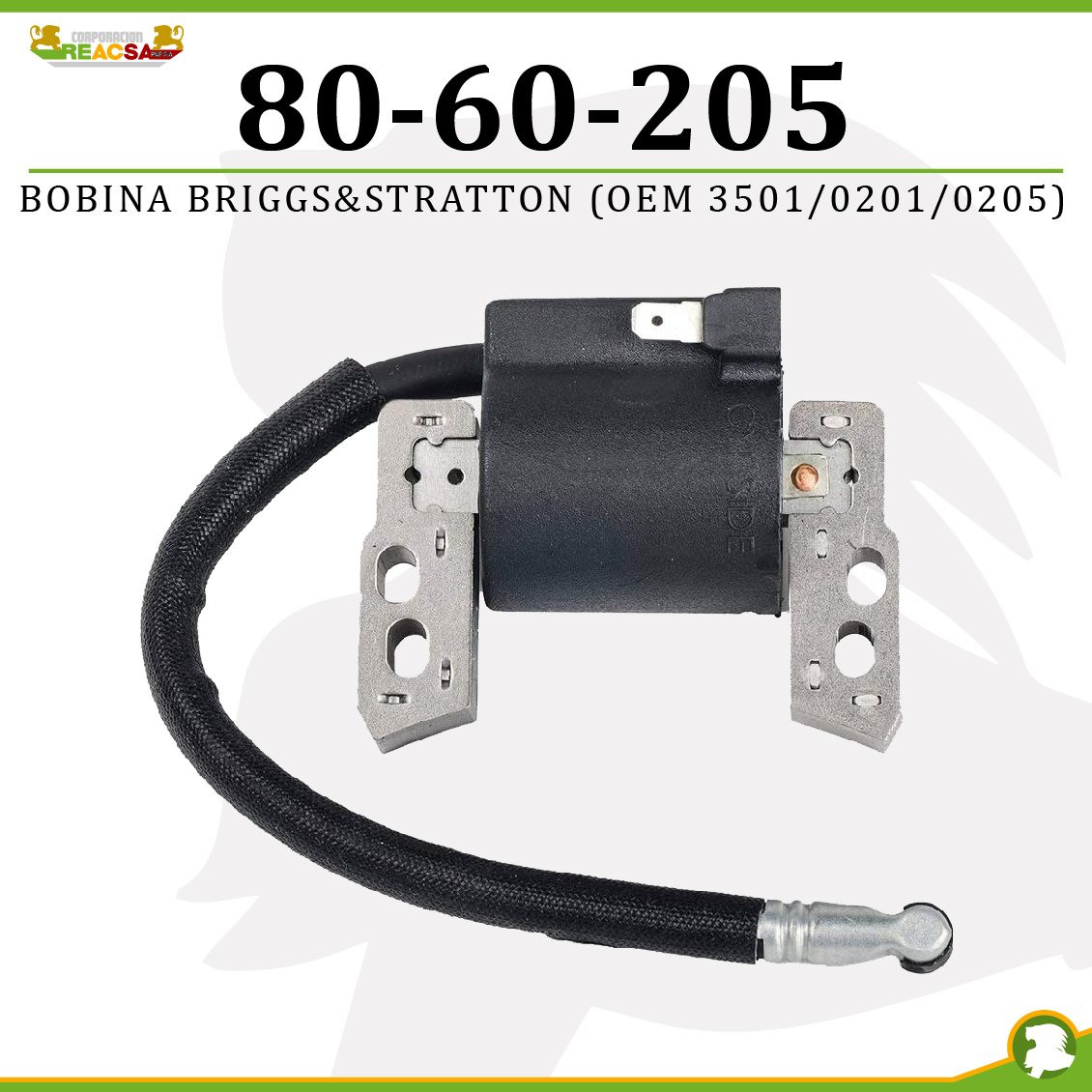 BOBINA BRIGGS & STRATTON (OEM 3501 0201 0205) – Reacsa Construcción